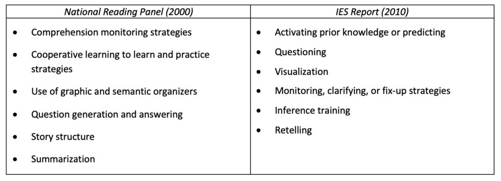 Comprehension Strategy Instruction: Grades K-3 - Keys to Literacy
